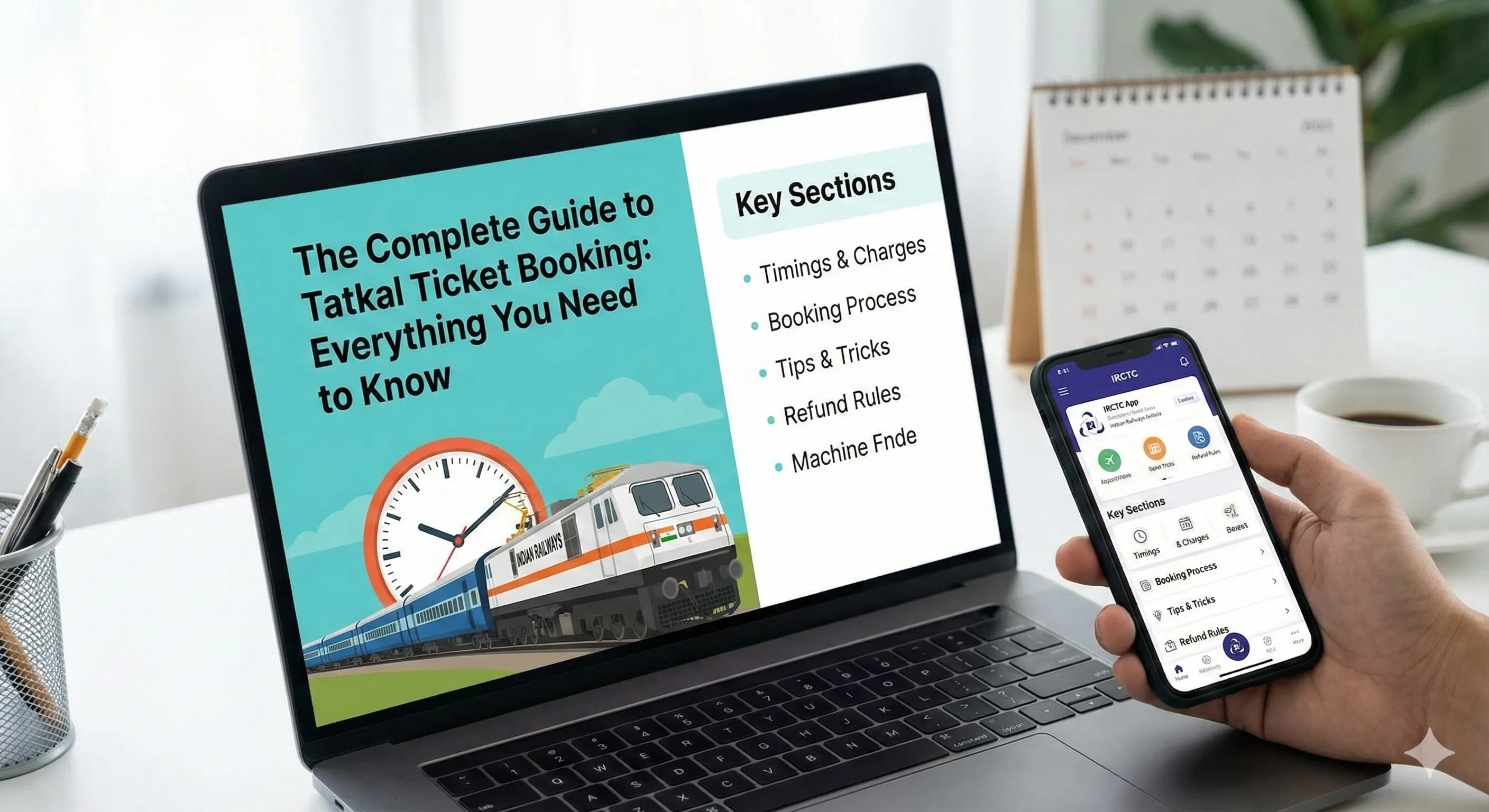 TatkalTime - IRCTC Tatkal Booking Time Calculator